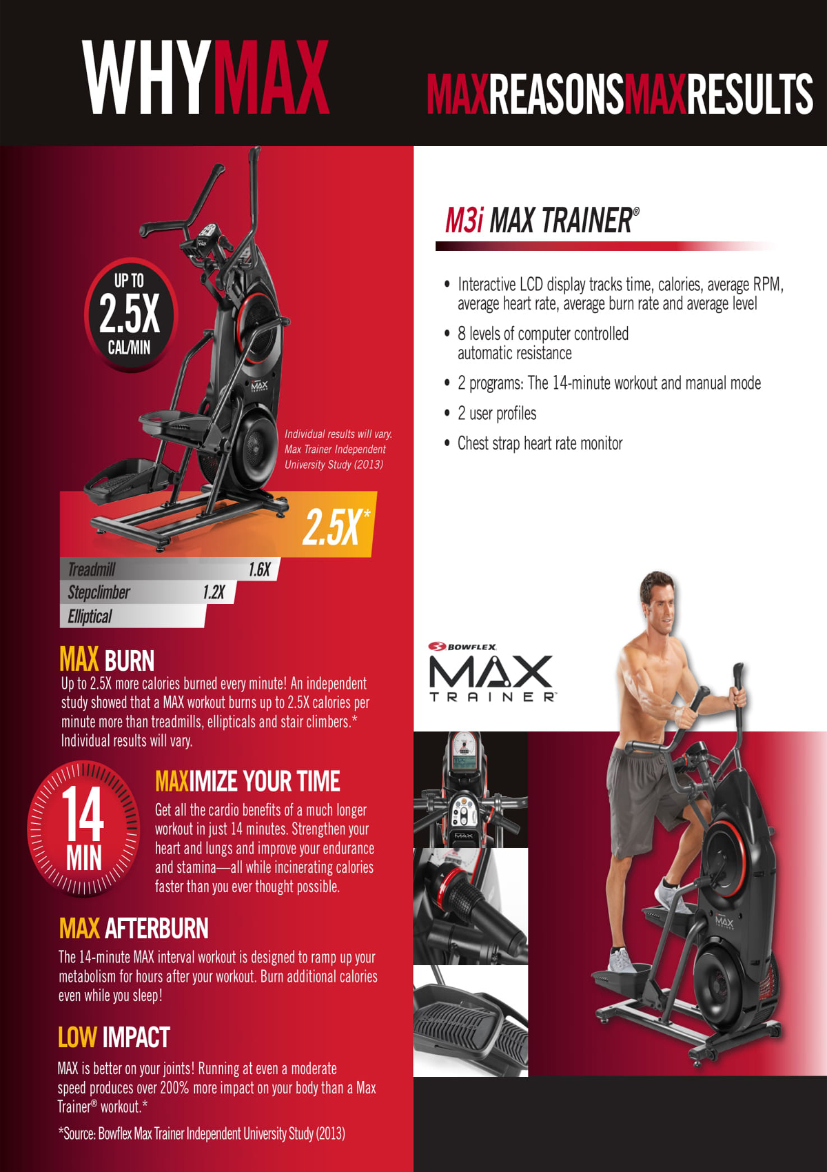 Bowflex M3 Max Trainer - MRP Fitness